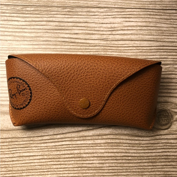 Ray-Ban | Accessories | Ray Ban Leather Pouch Sunglasses Case | Poshmark